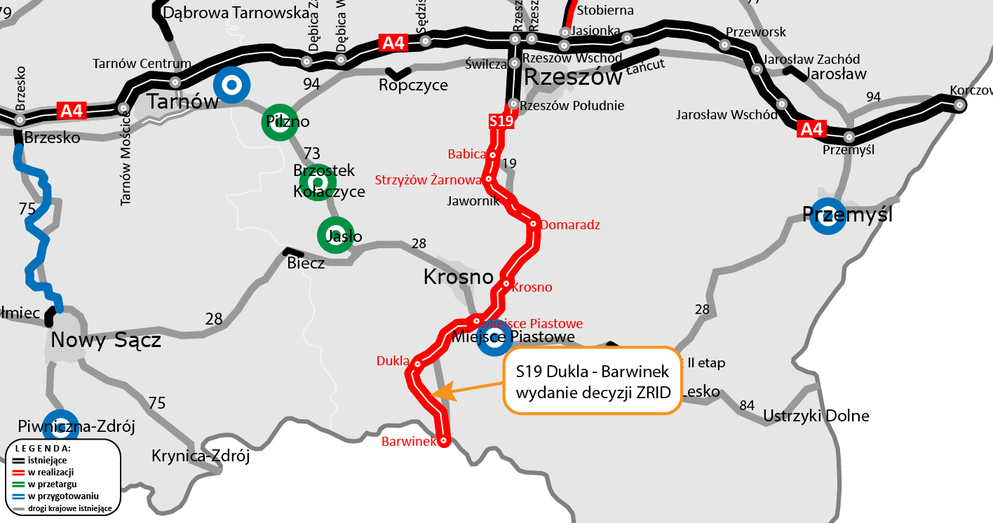 Startuje budowa S19 Dukla - Barwinek. To ostatni odcinek przed Słowacją ...